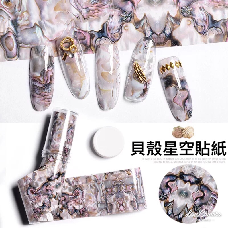 Shell Decal Starry Sky Heat Transfer Sticker | Shopee Malaysia