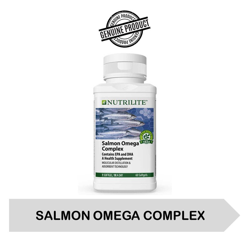 100% Original SALMON OMEGA COMPLEX | Shopee Malaysia