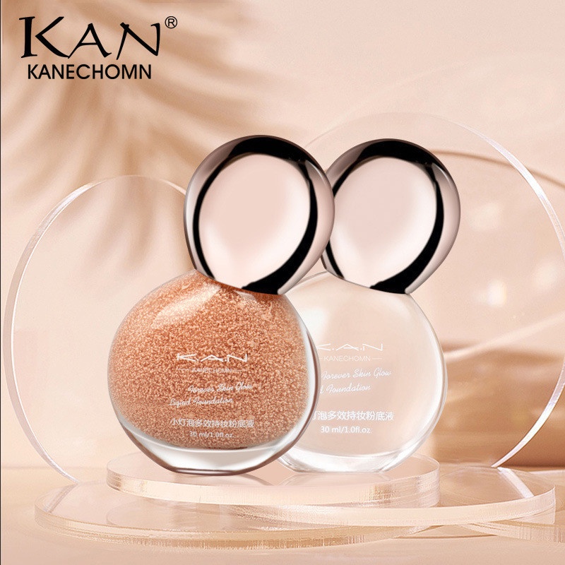 35ML Bubble Foundation Liquid Jelly Amino Acid Burst Water Essence ...