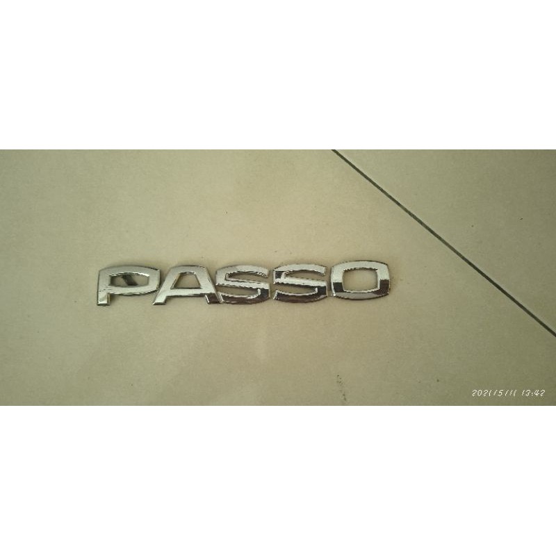 emblem passo original halfcut | Shopee Malaysia