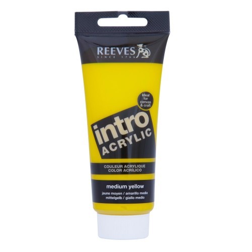 Reeves Acrylic Colour 120ML (Medium Yellow) | Shopee Malaysia