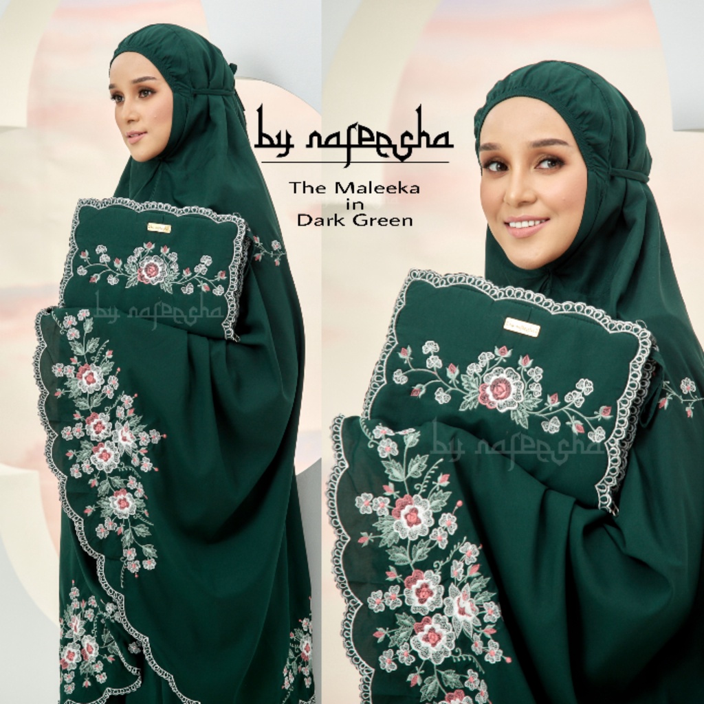 FREE BOX & GIFTS - Telekung The Maleeka by Nafeesha | Shopee Malaysia