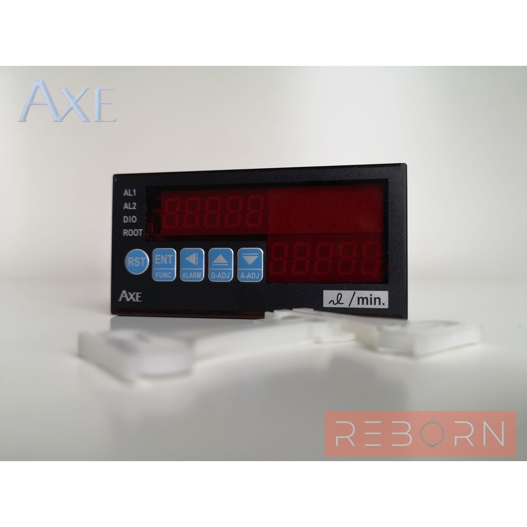 AXE 96 x 48mm Microprocess Rate & Totalizer Controller Meter, AXE MRT ...