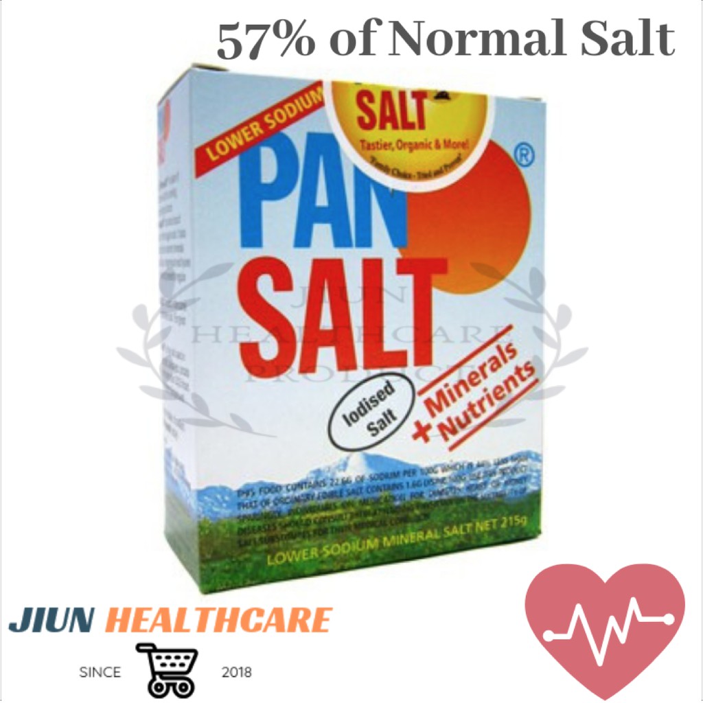 Pan Salt Lower Sodium Salt (215g) | Shopee Malaysia