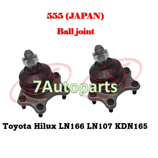 (2pc) 100% Original (made in Japan) 555 Japan Ball Joint Set Top Upper ...
