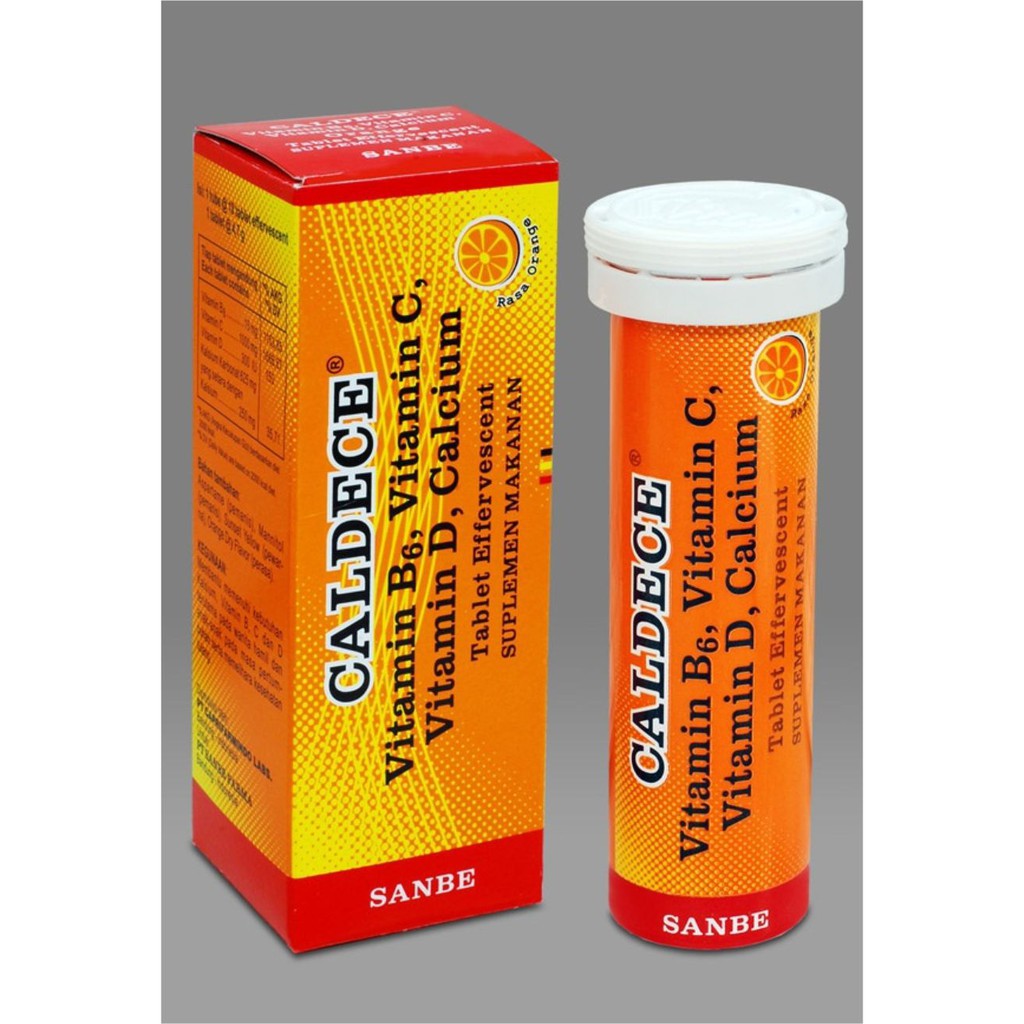 CALDECE EFFERVESCENT 10'S | Shopee Malaysia