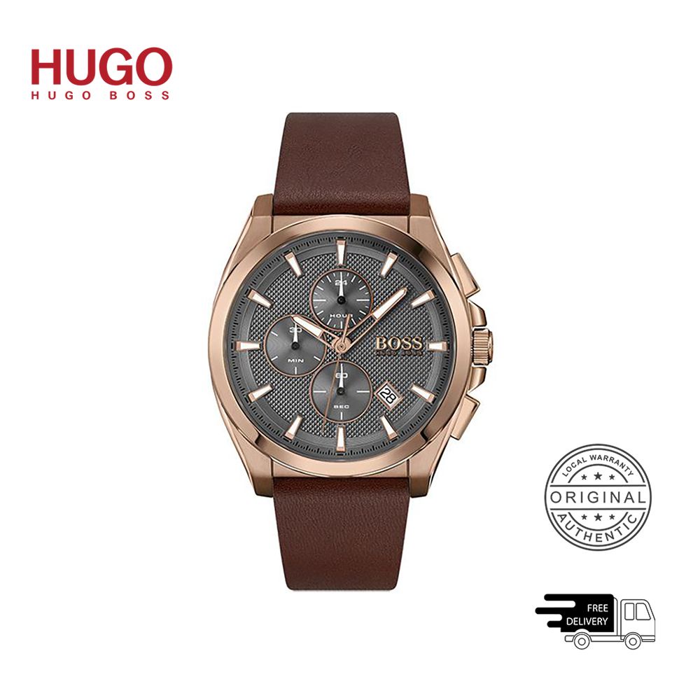 Hugo Grandmaster Grey Men Watch 1513882 | Shopee Malaysia