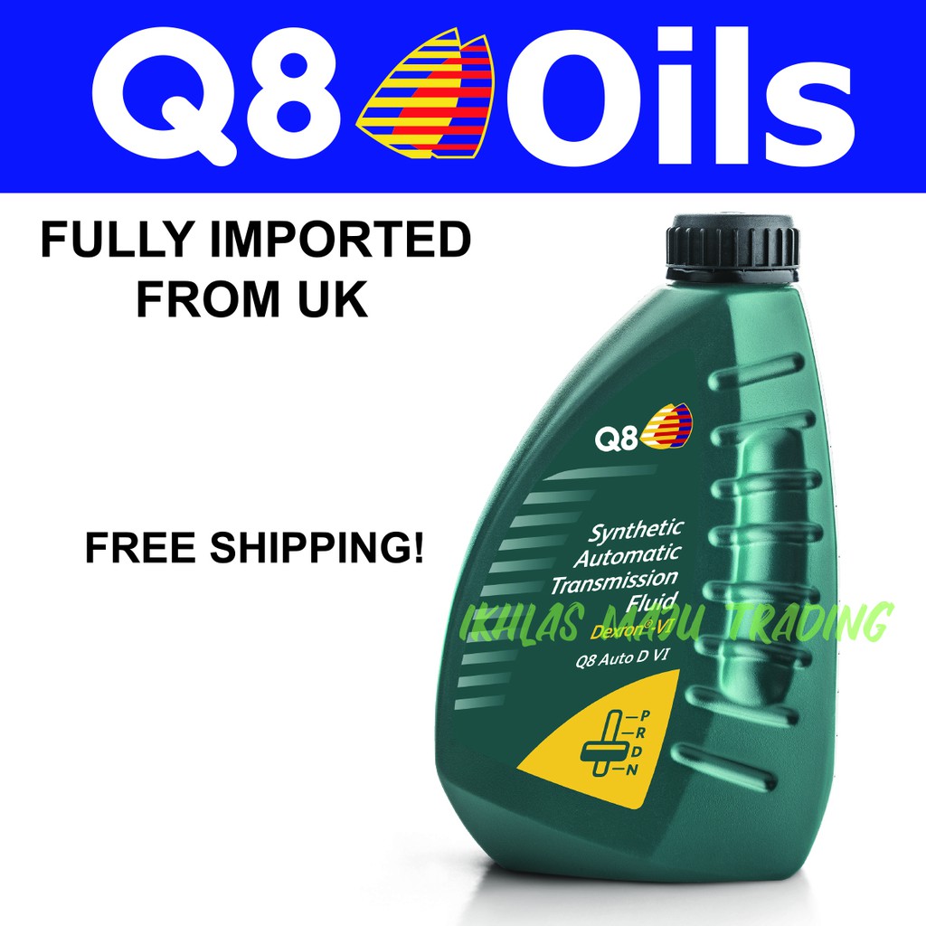 Q8 Auto D VI 1L Premium Fully Synthetic 3,4,5,6,7,8,9 Speed Auto ...