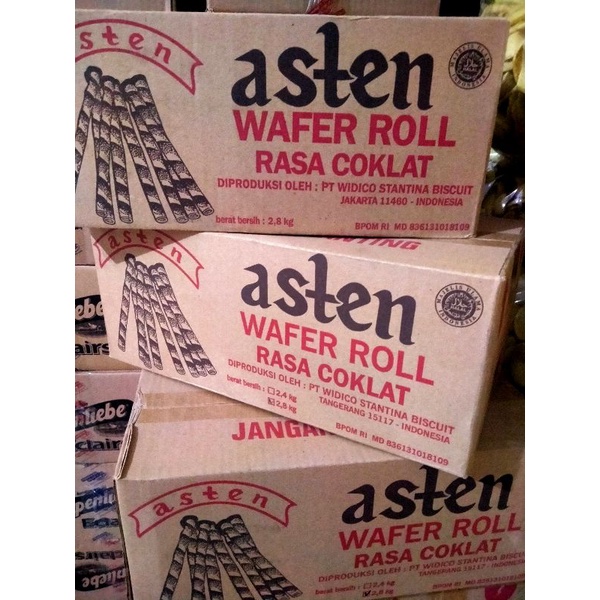 Astor ASTEN WAFER ROLL Chocolate 2.8kg | Shopee Malaysia