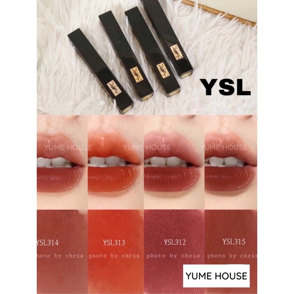 Ysl The Slim Matte Lipstick (1966, 301, 302, 313, 314, 305) | Shopee Malaysia