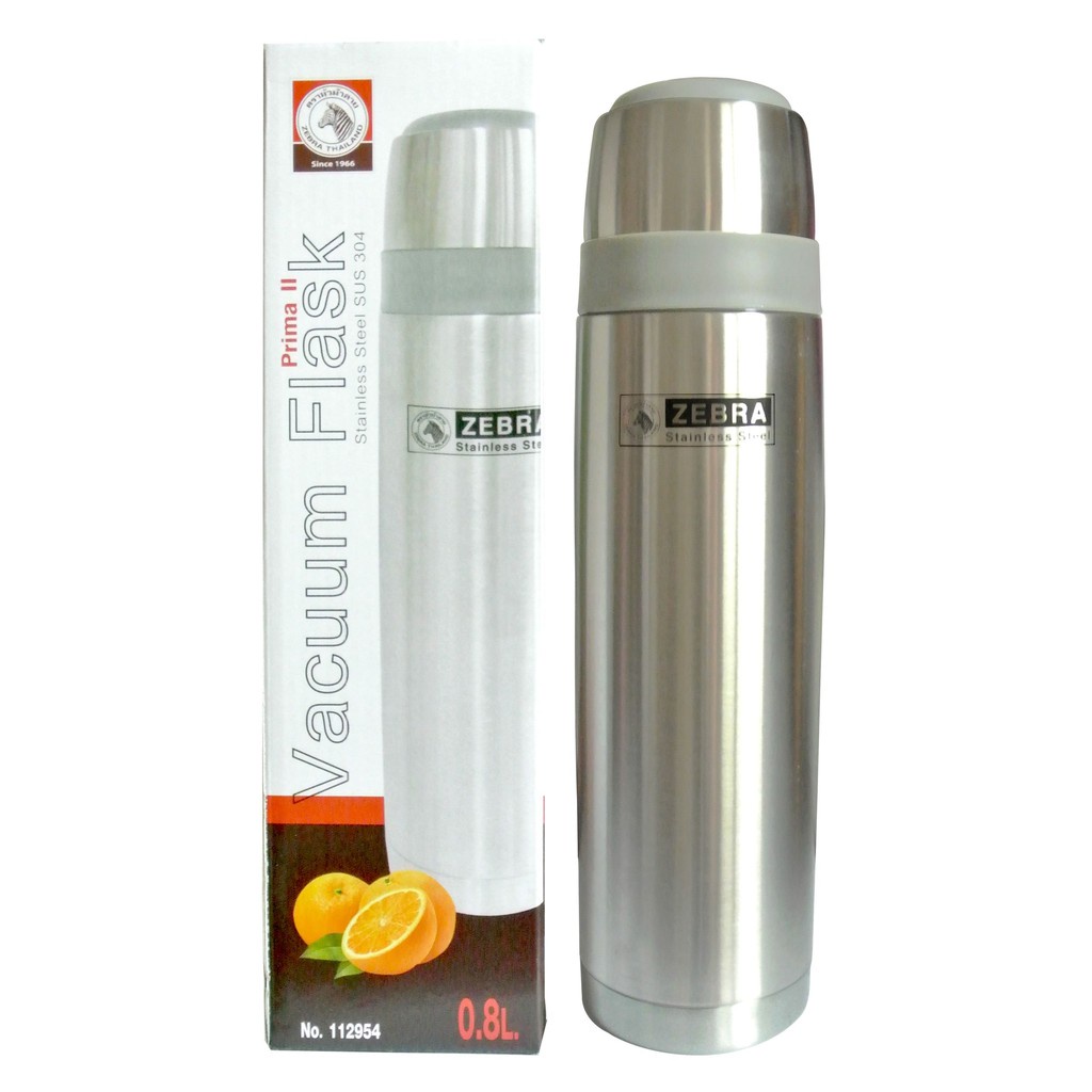 Zebra thermos bottle - Stainless steel - 800ml | Shopee Malaysia