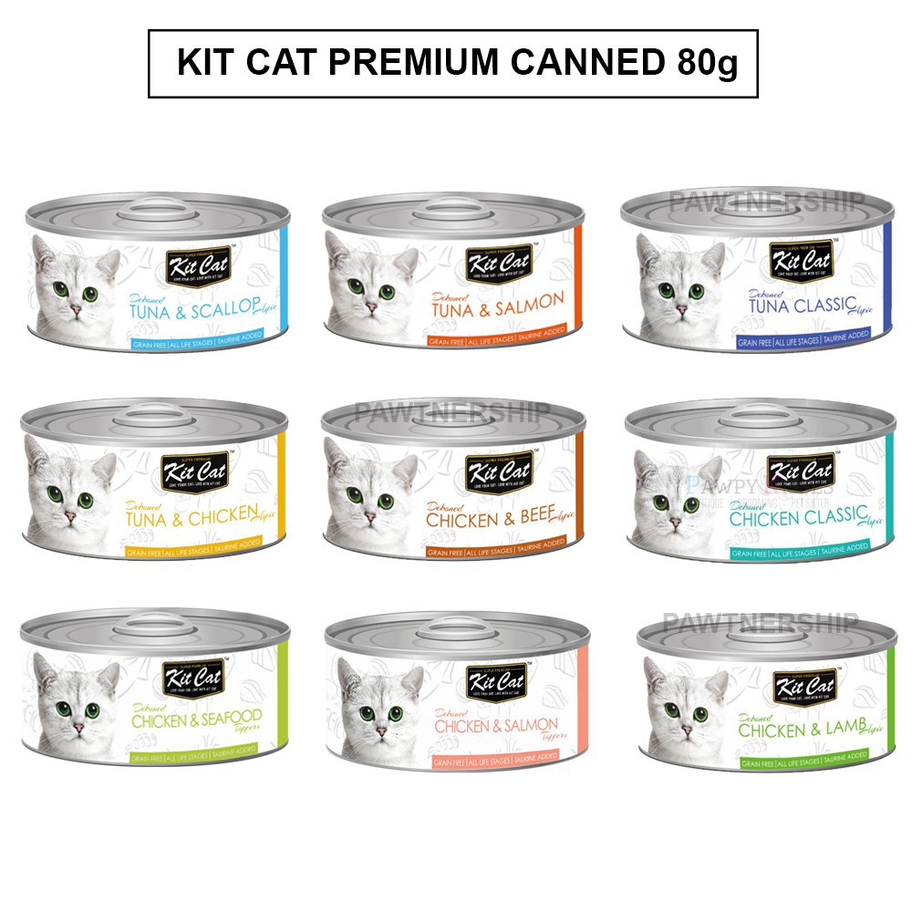 KIT CAT CANNED FOOD FOR KITTEN & CAT 80G | Shopee Malaysia