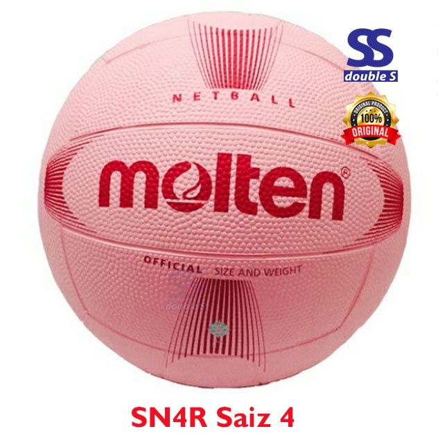 MOLTEN NETBALL/BOLA JARING SN5R & SN58MX-MP-MS 100% ORIGINAL | Shopee ...