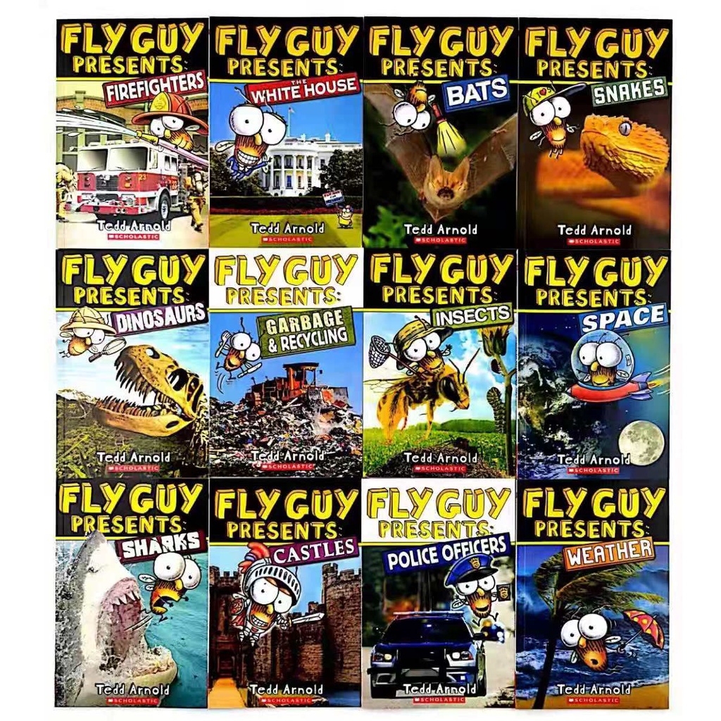 [READY Stock] Fly Guy Presents Nonfiction Bundle Set (14 books ...