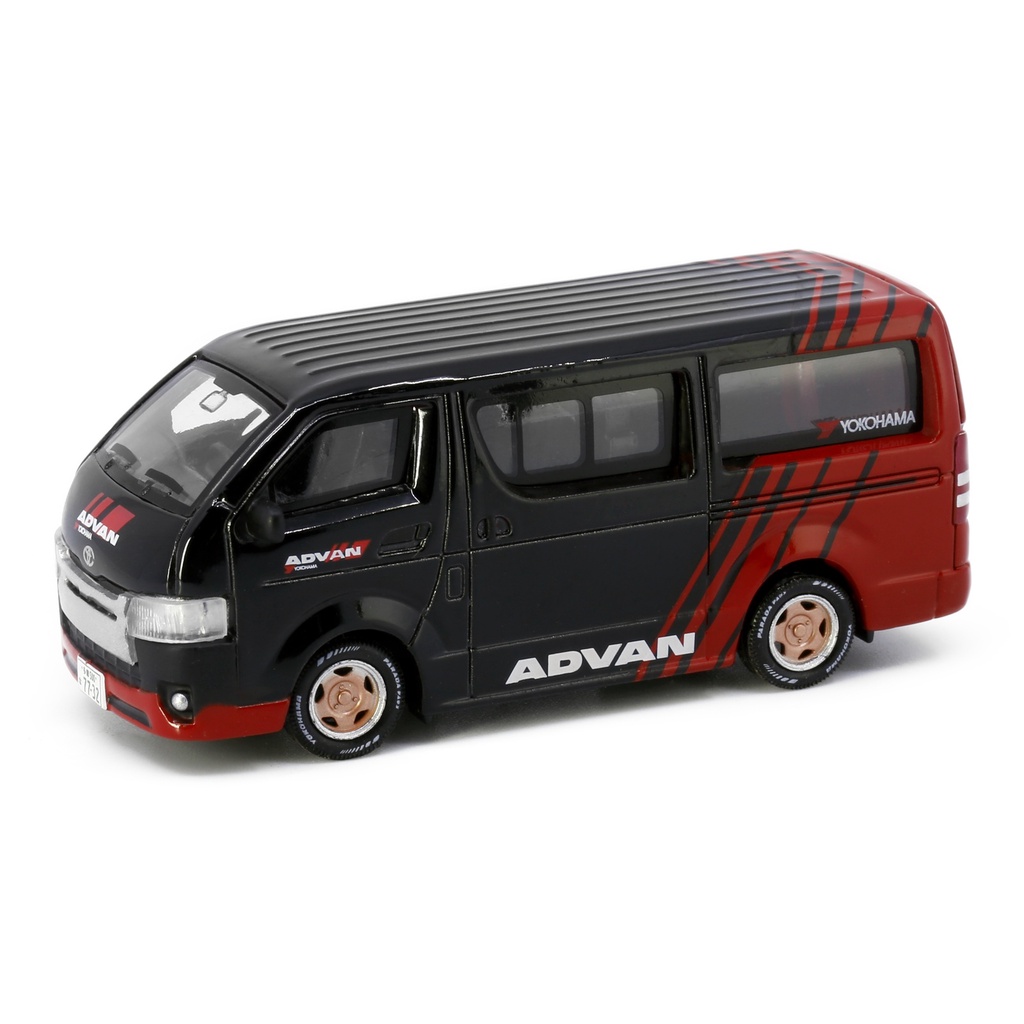 Tiny City JP2 Die-cast Model Car - Toyota Hiace (ADVAN) Tiny 城市 JP2 合金車 ...