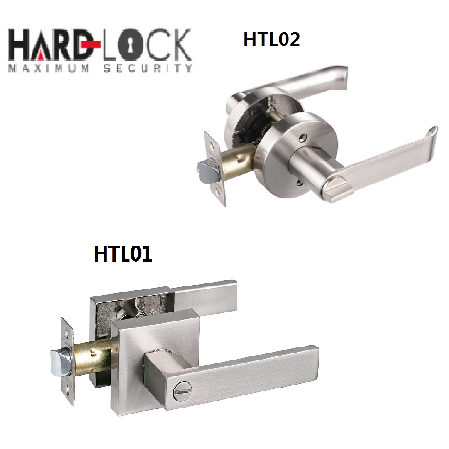 Hard-Lock Tubular Lever Cylindrical Lock Set | HTL01 SN-ET & HTL02 SN ...