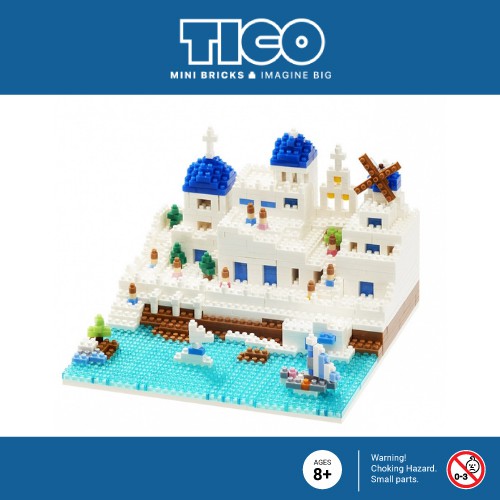 TICO Mini Bricks EUROPE ARCHITECTURE - Greece Aegean Sea | WORLD ...
