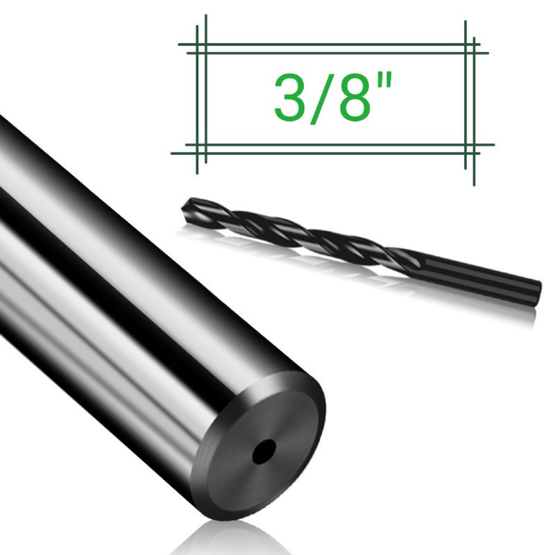 3/8" Mata Tebuk Besi Kayu Plastik Tembaga Mata Gerudi | HSS Metal Drill ...