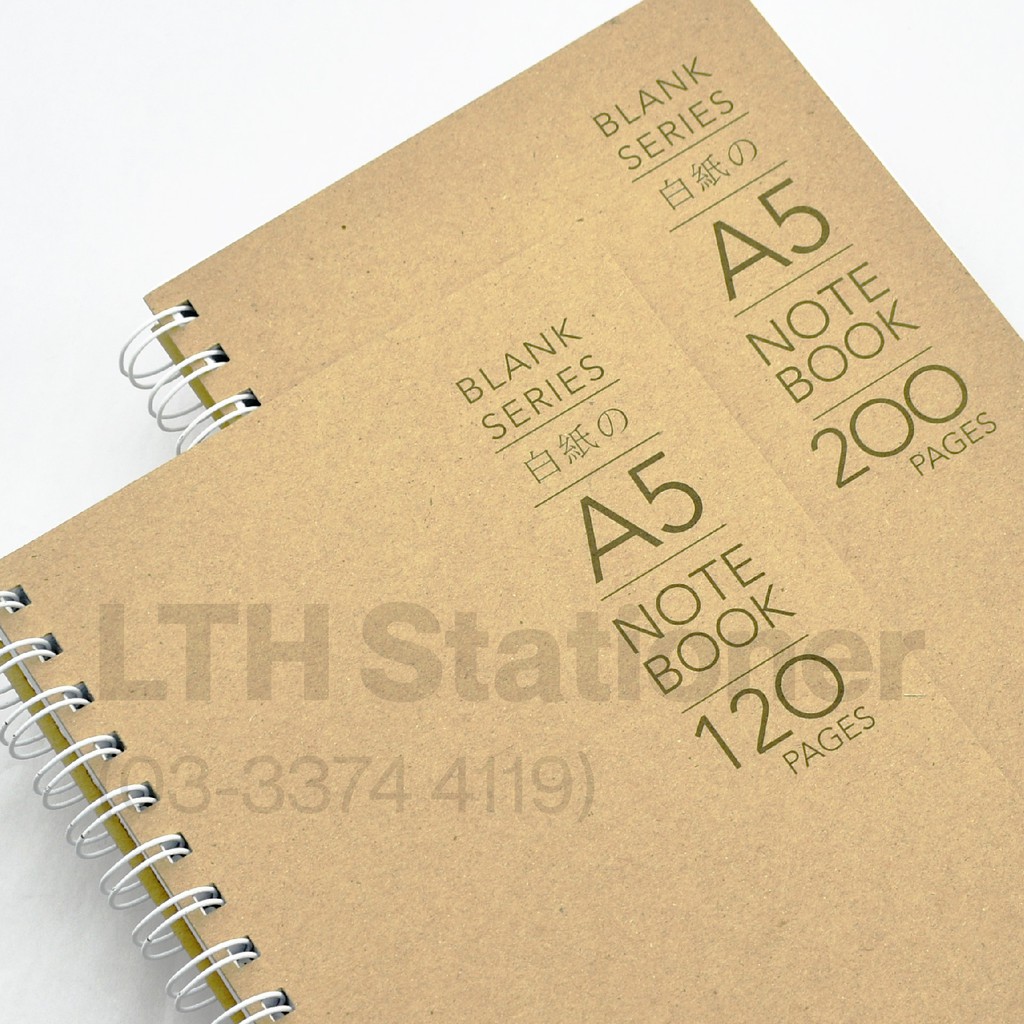 Masterprint Blank Series A5 // A4 Size Spiral Notebook // Test Pad ...