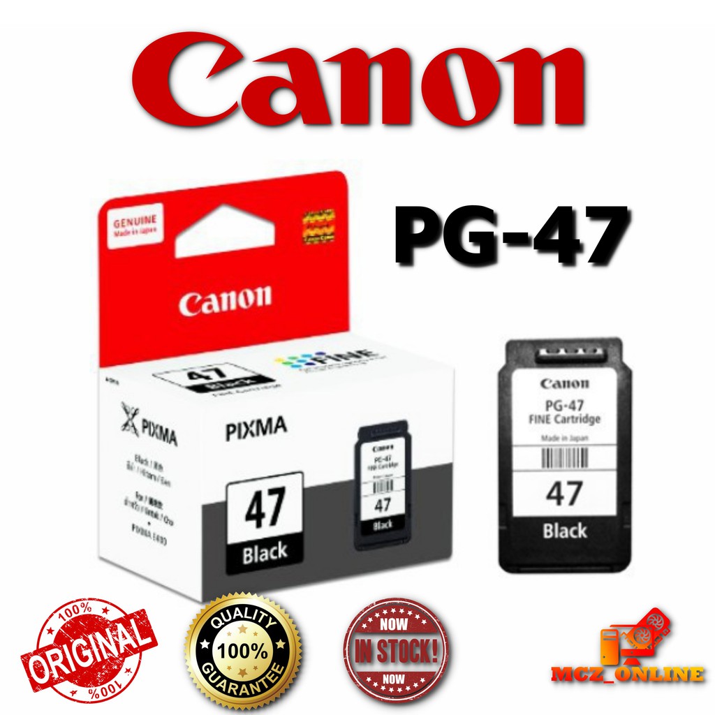 🔥LIMITED STOCK🔥CANON PG-47 / CL-57s / CL-57 / PG47 / CL57 / CL57S ...
