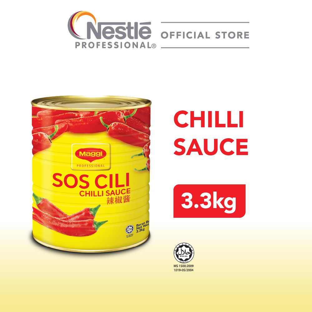 MAGGI Chilli Sauce Sos Cili - 3.3kg | Shopee Malaysia