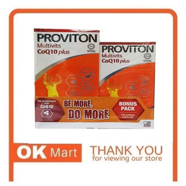 Proviton Multivitamin CoQ10 Plus (90s +30s) | Shopee Malaysia
