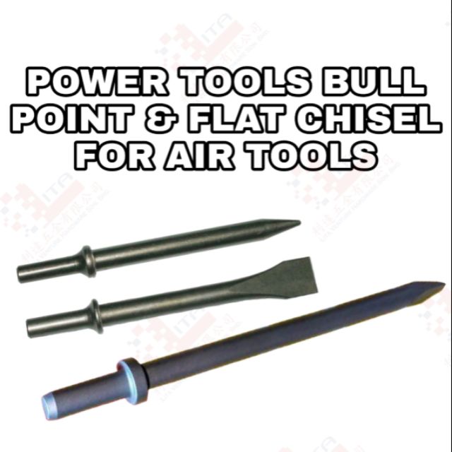 POWER TOOLS AIR TOOLS MOIL POINT AND FLAT CHISEL (TCA-7) | Shopee Malaysia