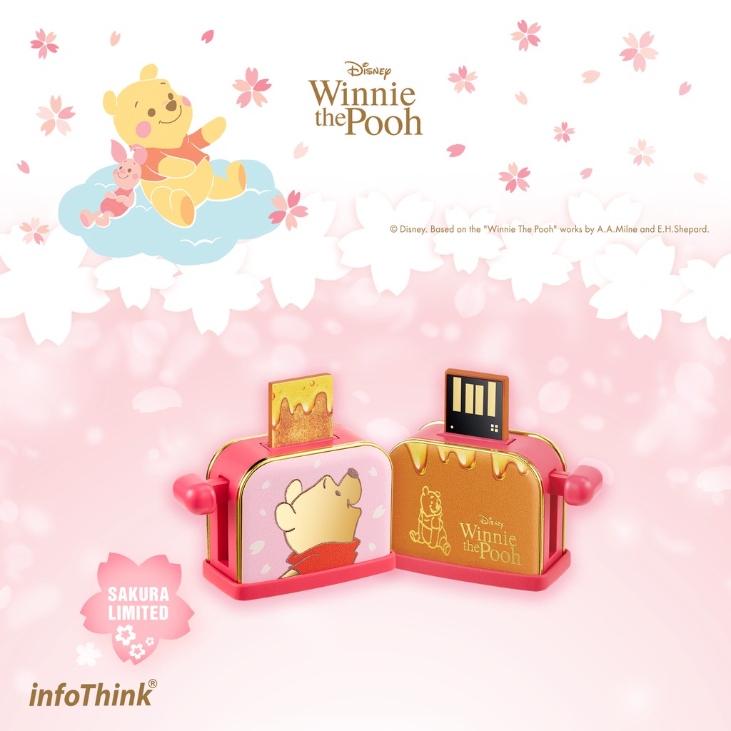 infoThink Winnie The Pooh Toaster USB Flash Drive (Sakura Edition) 16GB ...
