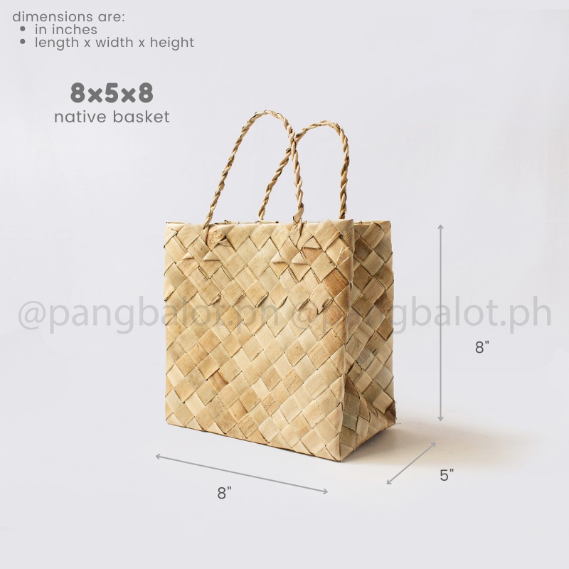 Native Packaging - BASKET (made from Pandan leaves) | Shopee Malaysia
