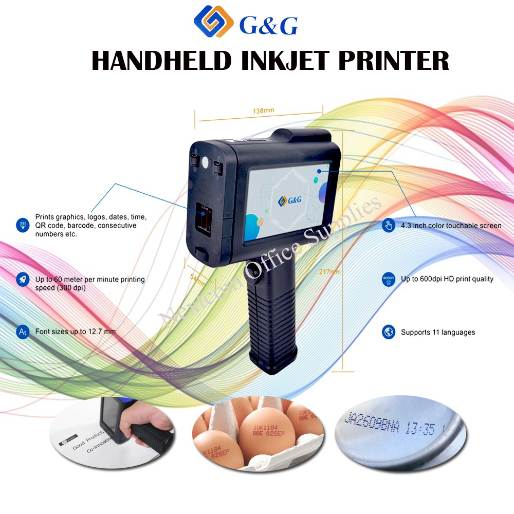 G&G Handheld Inkjet Printer | Shopee Malaysia