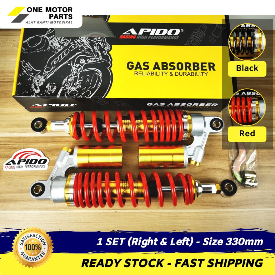 Gas Absorber APIDO 330mm Monoshock Tank Honda EX5 / C100 / Dream FI 110 ...