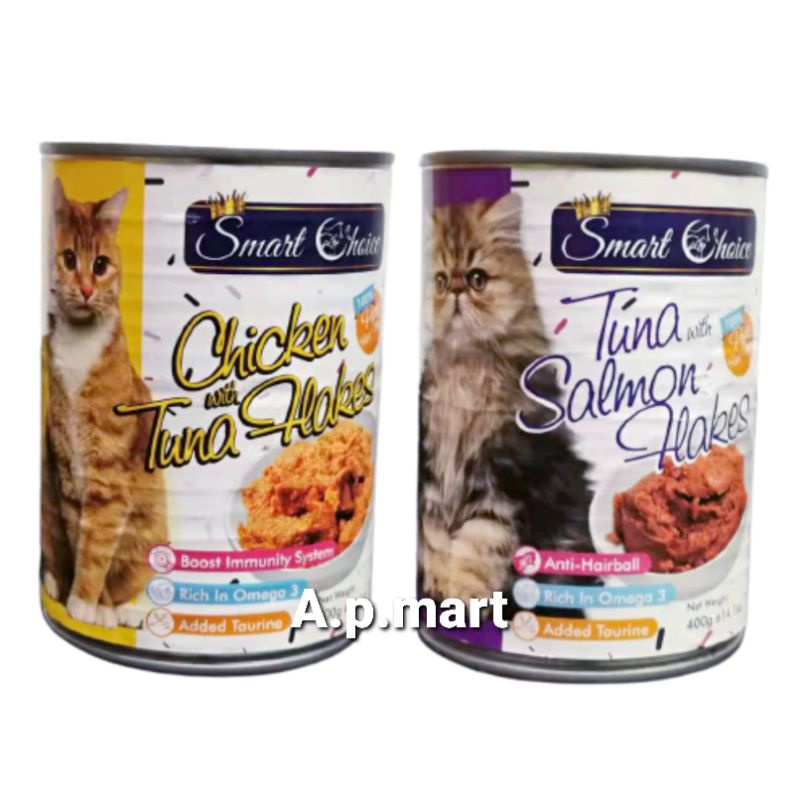 Smart Choice Cat Food Can - 400g / Makanan Kucing Smart Choice - 400g ...