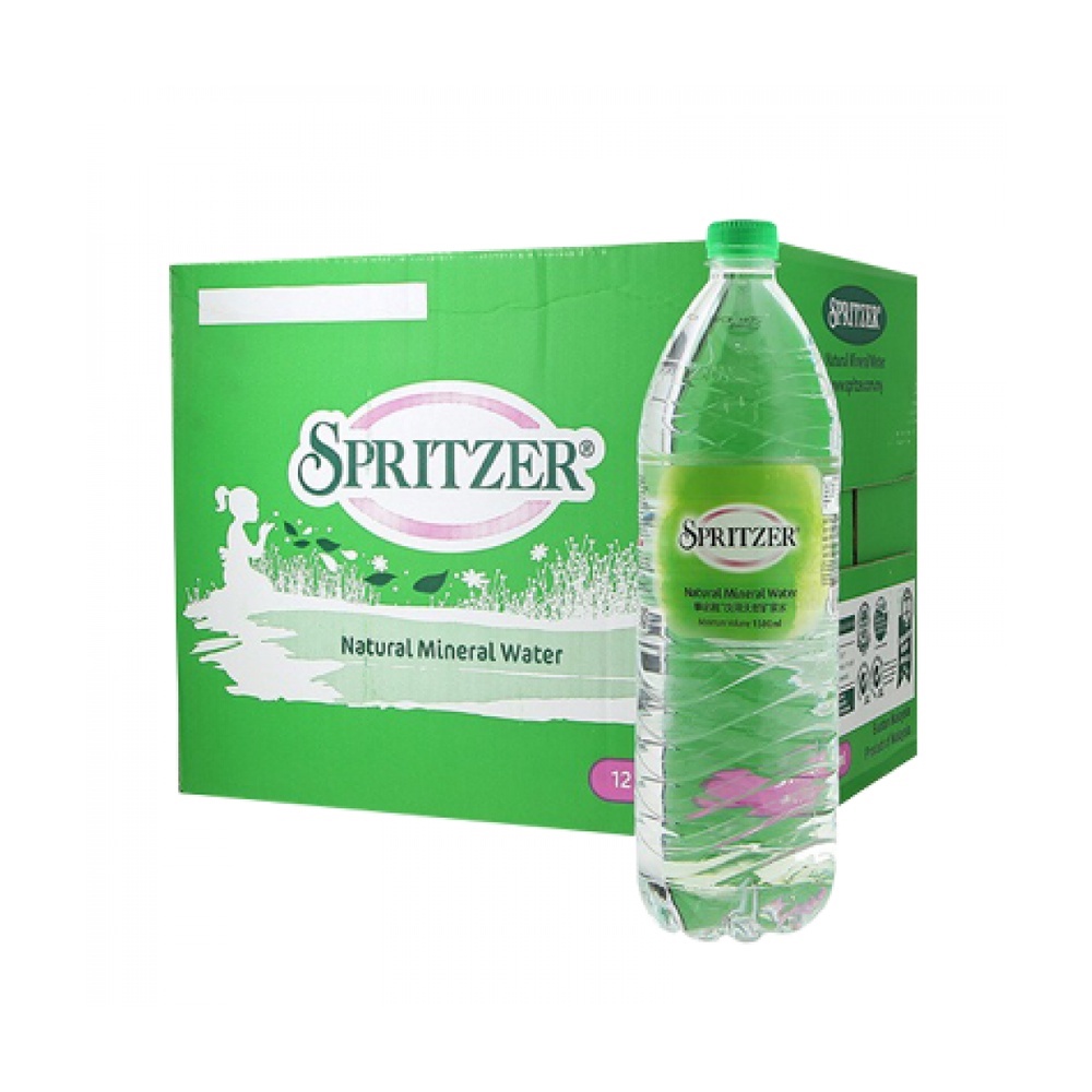 SPRITZER Mineral Water 12x1.5L (1 carton) | Shopee Malaysia
