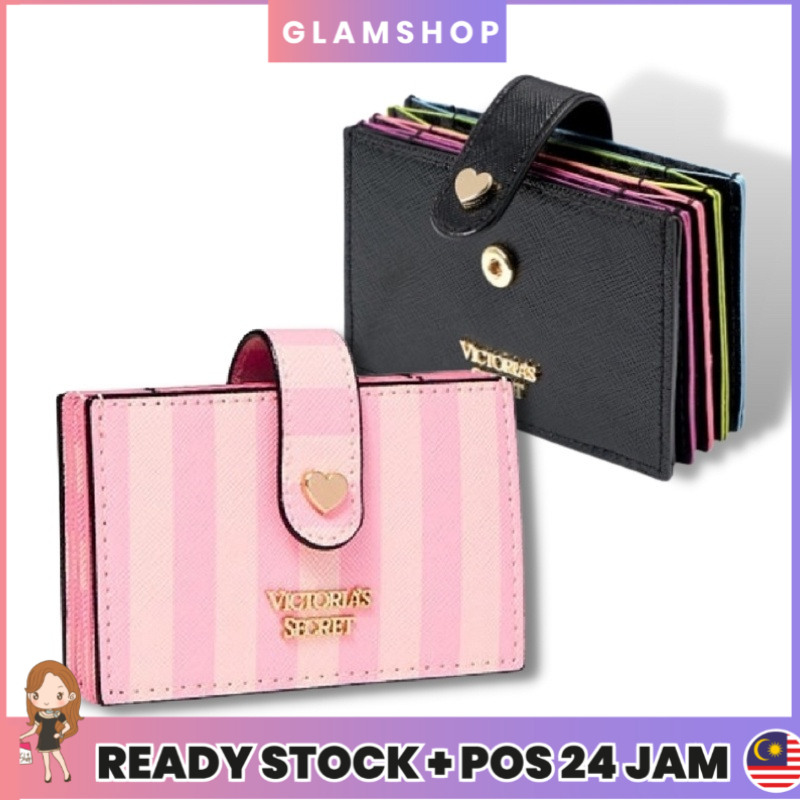 👑Glamshop👑 Victoria's Secret Accordion Card Holder Card Wallet -Pink ...