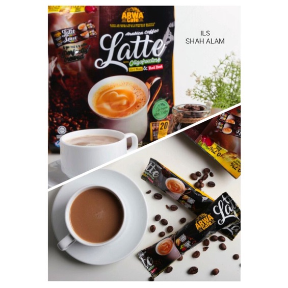 💥 ARWA CAFE - ARABICA COFFEE LATTE 4in1 💥 | Shopee Malaysia