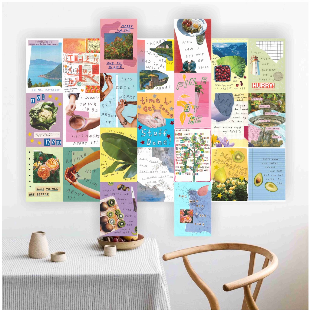 Pastel Theme AESTHETIC Wall POSTER | Shopee Malaysia