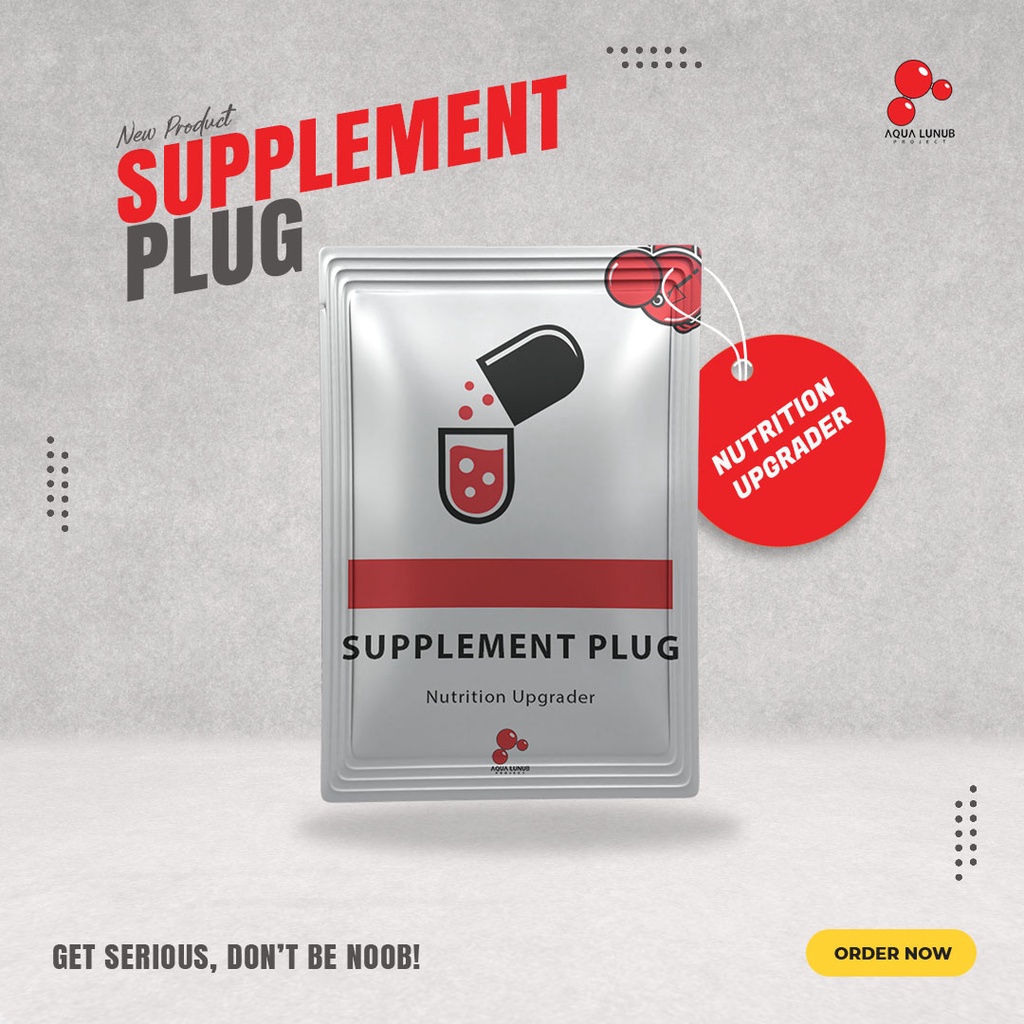 Supplement Plug / aqualunub / flowerhorn | Shopee Malaysia