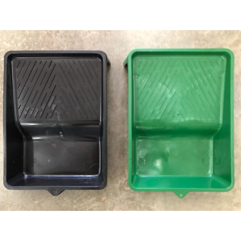 HIGH QUALITY PVC PAINT TRAY/ CAT PINGAN HIJAU/ HITAM (LOWEST PRICE ...