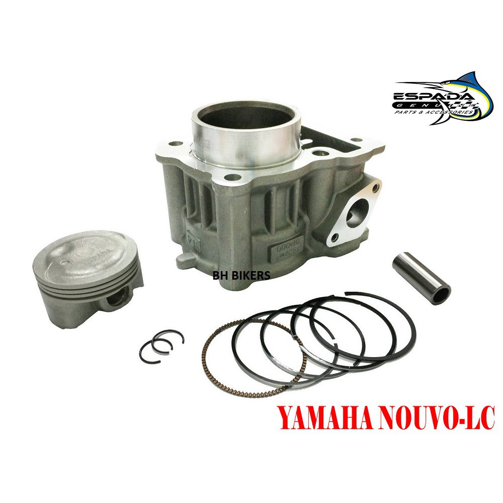 Cylinder Block Set STD Yamaha NOUVO LC ESPADA | Shopee Malaysia