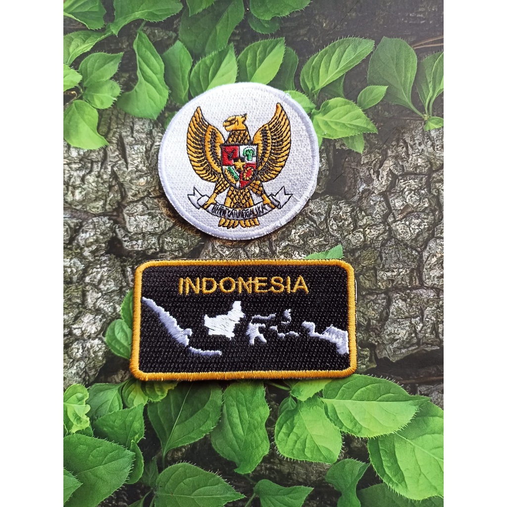 Garuda Indonesia Map Embroidered Patch Emblem | Shopee Malaysia