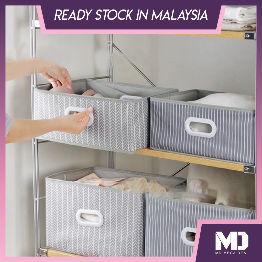 《Mega Deal》Foldable Storage Bins Without Lids Organizer Clothes Toys ...