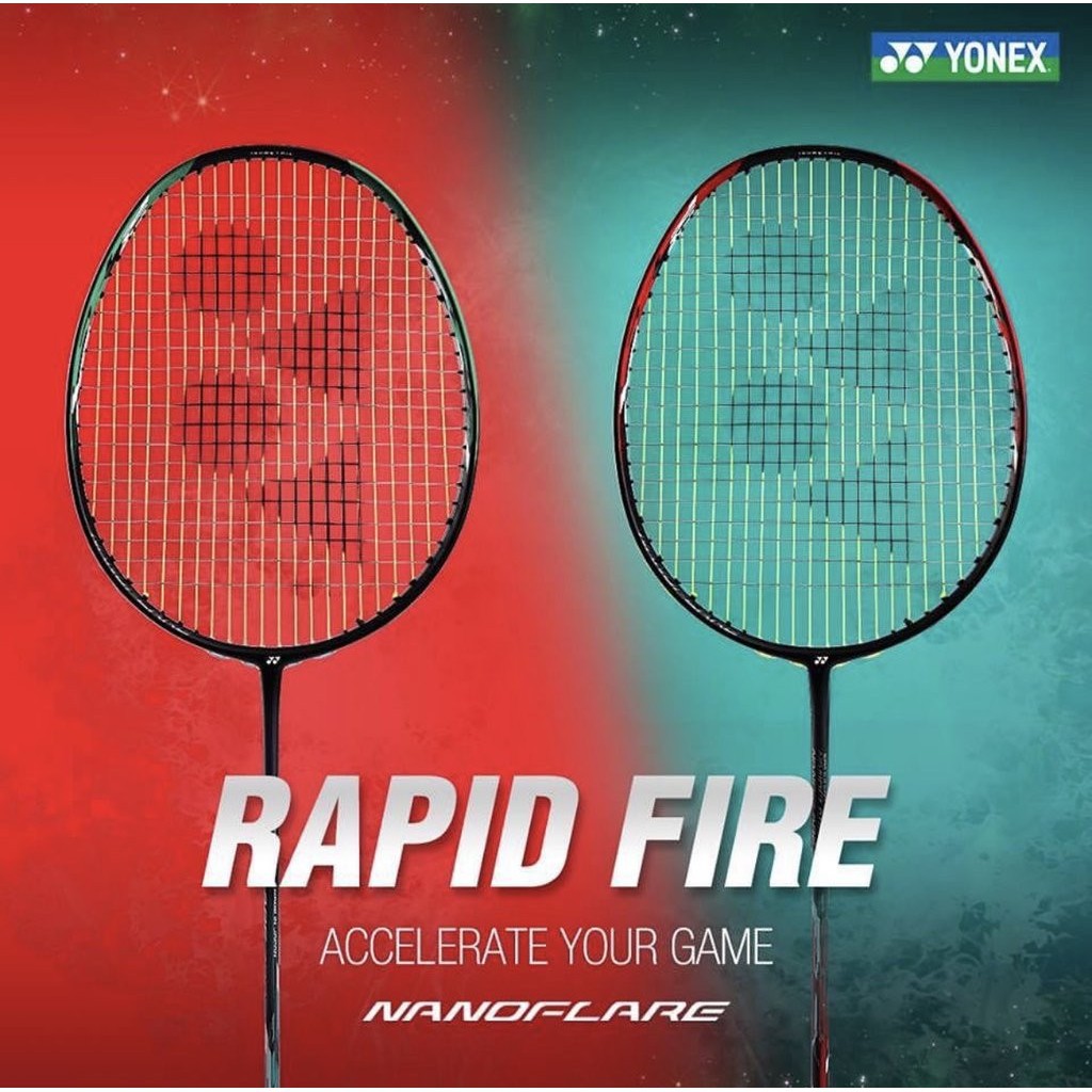 reket badminton ORIGINAL | Yonex Nanoflare 700 | MAX 30lbs~32lbs ...