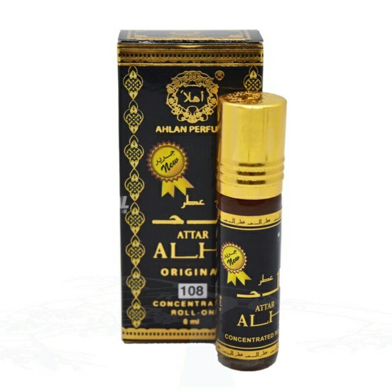 Roll-on Perfume Oil Attar ALH Original by Ahlan Concentrated Perfume 6 ...