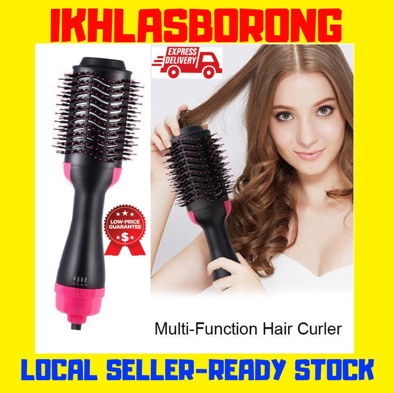 hair dryer comb 💨 Big wind 💨hairdryer straightener styling iron blower ...