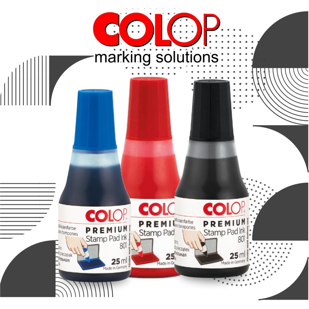 COLOP Replacement Spare Ink Pad & Ink P20|P30|P40|P50|R17|R24|R30 ...