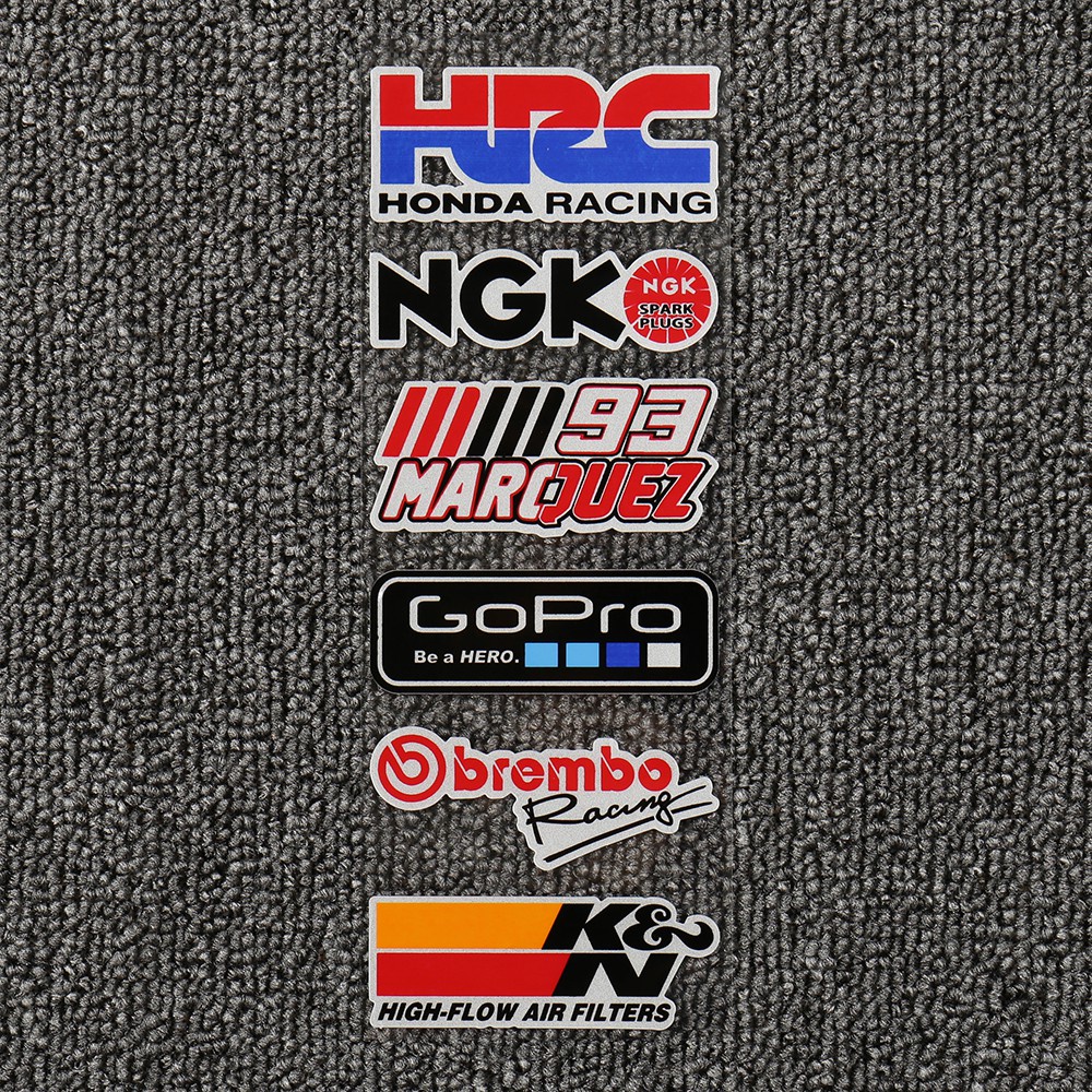 Musion Original Racing Sponsor Sticker Motorcycle Helmet Decal ...