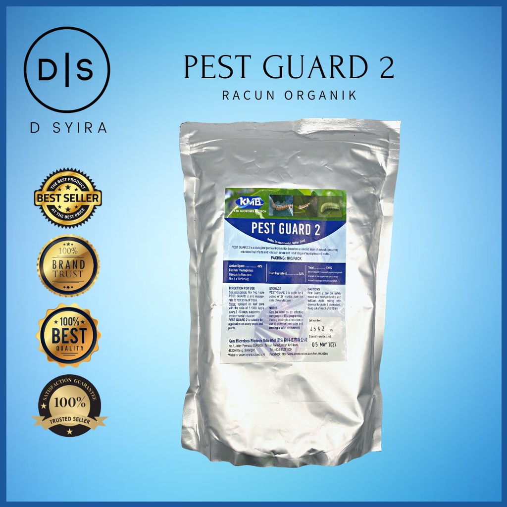 1kg Pest Guard 2 Racun Serangga Bio Organik terbaik | Shopee Malaysia