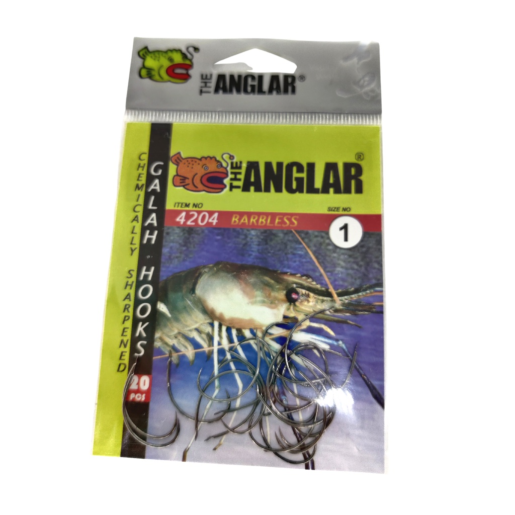 THE ANGLAR 4204 Mata Udang Prawn Hook | Shopee Malaysia