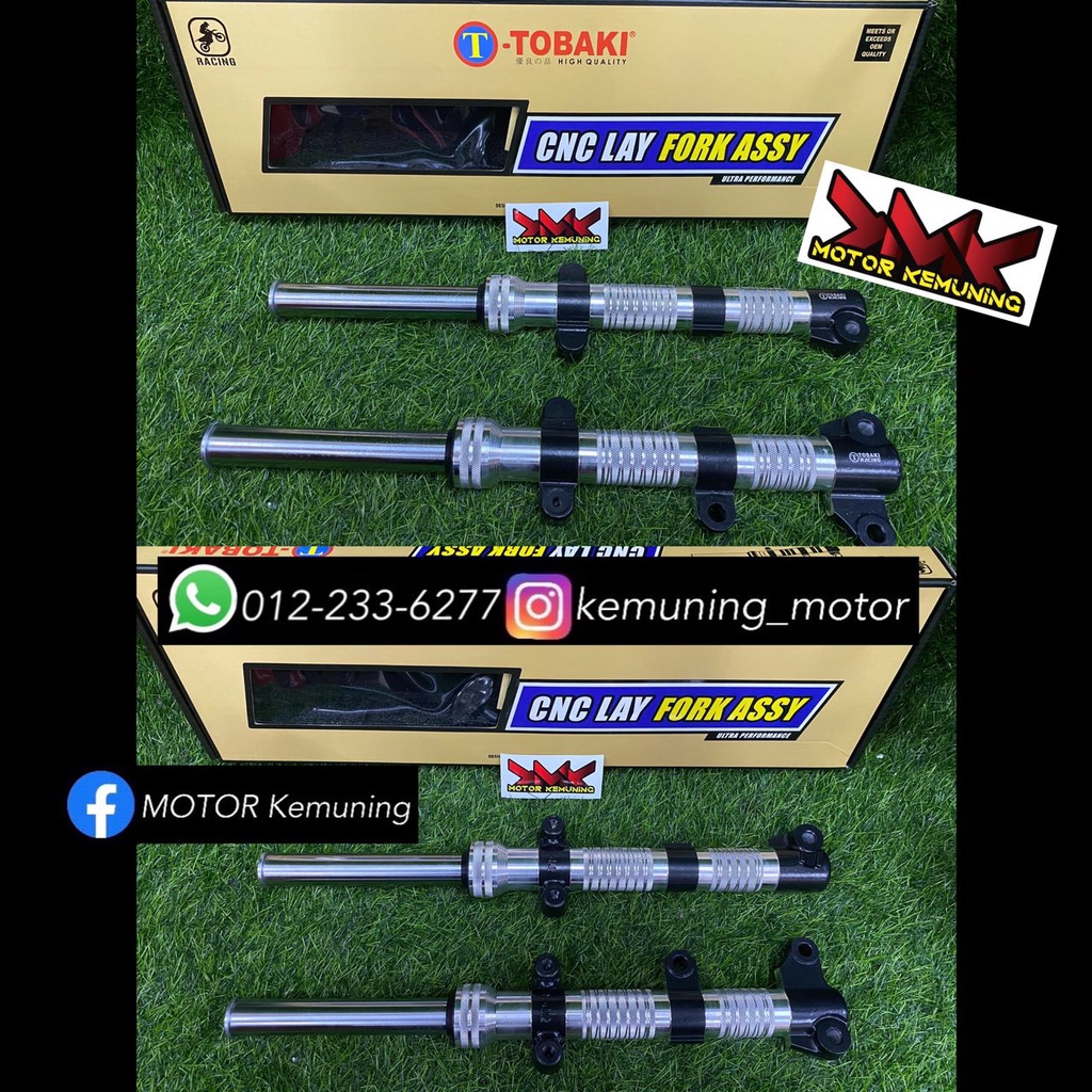 TOBAKI CNC LAY FORK ASSY LC135 Y15ZR / Y16ZR / EX5 / 135LC NEW (55D) VARIO SRL115 INJECTION NVX ...