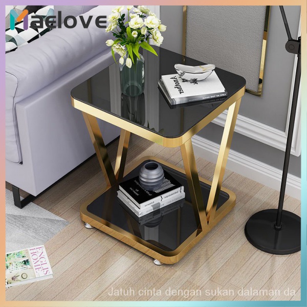 Sofa Side Table Cabinet Portable Small Tea Table Mini Living Room Small ...